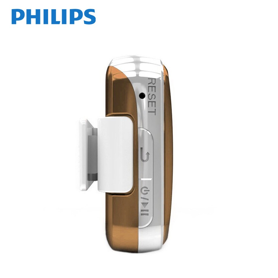 Philips Mini MP3 Player SA2208 Digital Media Player with Clip HIFI ...