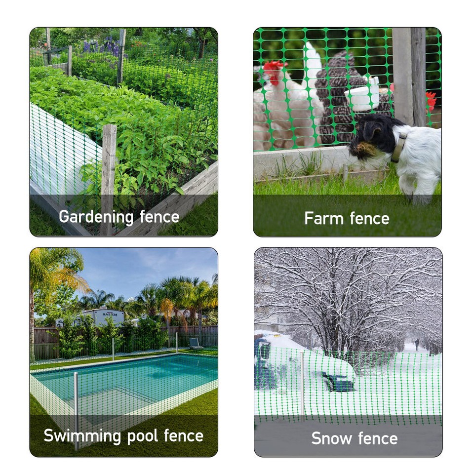 PVC Coated Chicken Wire Rabbit Mesh Garden Fencing Aviary Fence 1mx50m ...