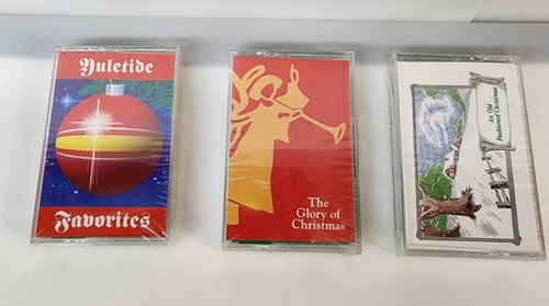 Lifetime Classics Christmas Cassette Tapes Lot of 3 New Yuletide Glory ...