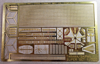 1/700 scale Flagship Models TARAWA / SAIPAN / NASSAU ship Etched Super ...