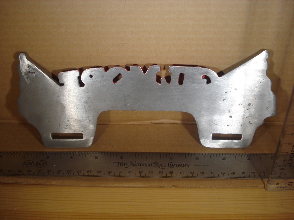 Gilmore The Record Breaker License Plate FOB Topper Wall Car ...