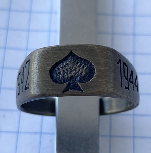 WW2 Trench art Ring 1944 | eBay