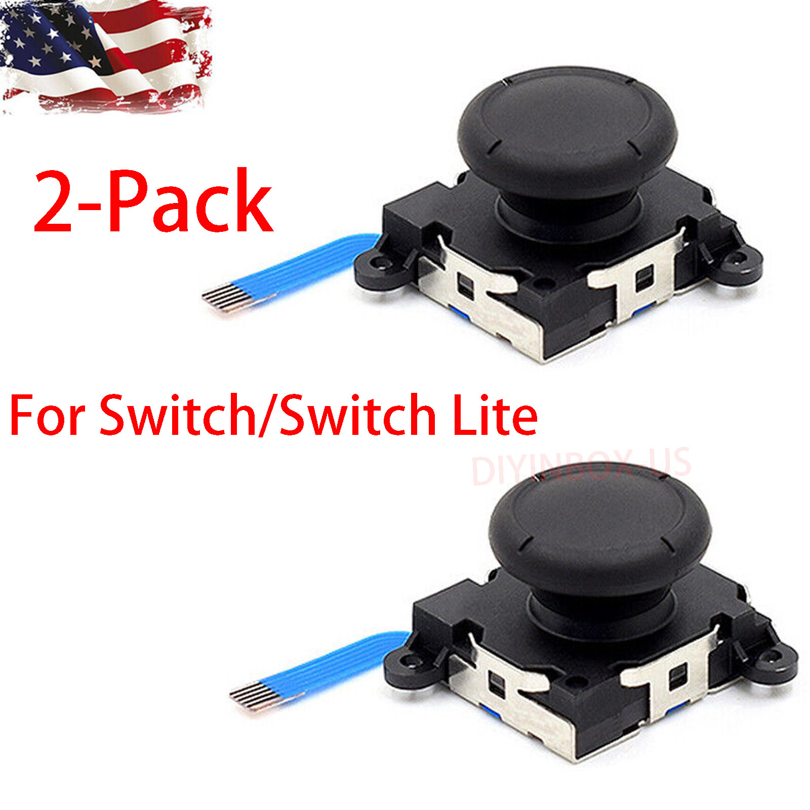 X2 OEM 3D Joy-Con Analog Stick Joystick For Nintendo Switch NS Lite ...