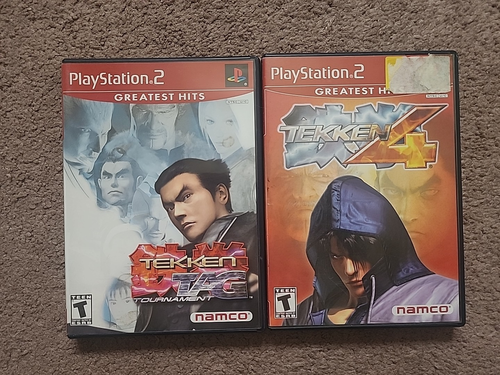 Tekken Tag Tournament Tekken 4 Sony PS2 PlayStation 2 CIB w/ Reg Cards ...