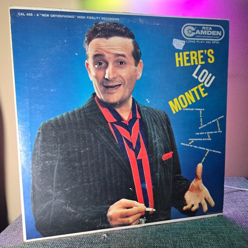 Lou Monte–Here’s Lou Monte–1960 RCA Camden–CAL 455 Vinyl Record | eBay