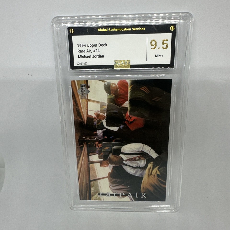 1994 Upper Deck Michael Jordan Rare Air Tribute Set Graded GMA (7 Card ...