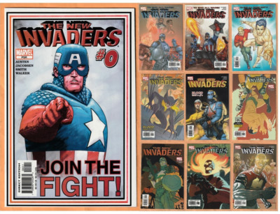 Marvel THE NEW INVADERS No. 0 1 2 3 4 5 6 7 8 9 (2004) Complete Set! Nice Lot! | eBay