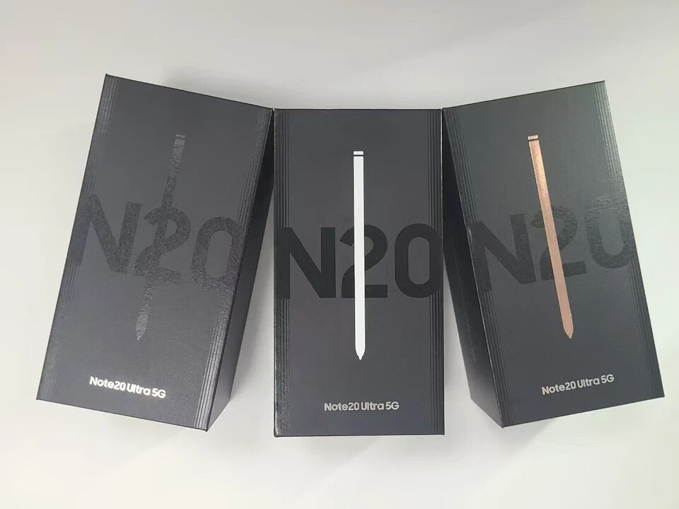 New Sealed Samsung Galaxy Note 20 Ultra 5G 128GB SM-N986 Factory ...