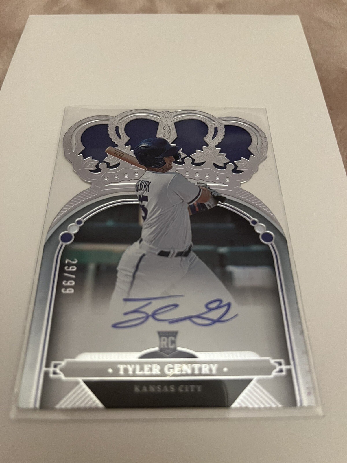 2023 Panini Chronicles - Crown Signatures Tyler Gentry Autographed Card ...