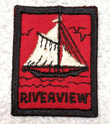 Boom Mast Bottom of Sails RIVERVIEW Boy Scout Uniform Badge Canada ...