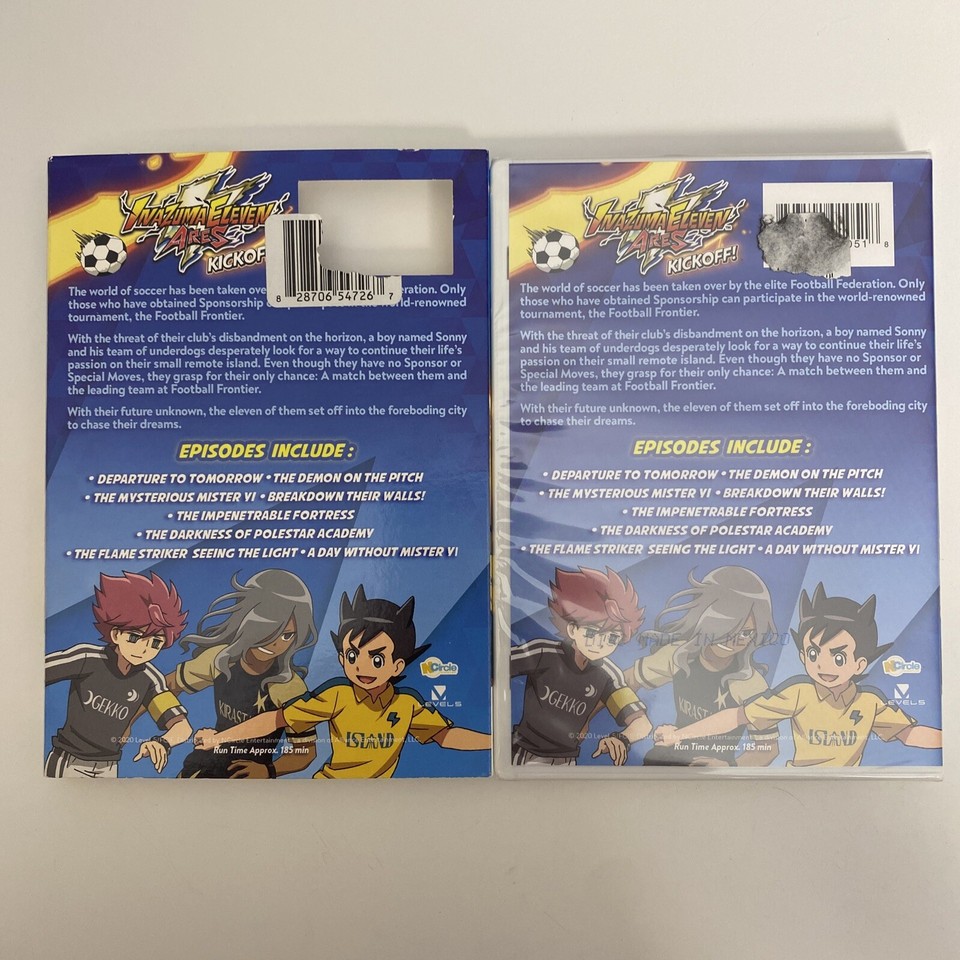 Inazuma Eleven Ares: Kickoff! (DVD) With Slip Cover 843501010518| eBay