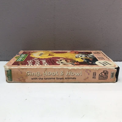 Sesame Street Sing Hoot Howl VHS Video Tape | Grelly USA