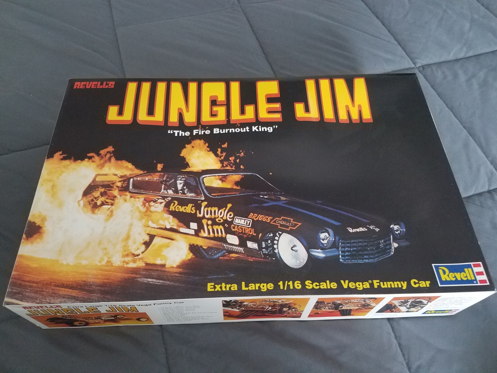 Revell 1/16 Scale Jungle Jim XL Vega Funny Car Mint Complete Kit In ...