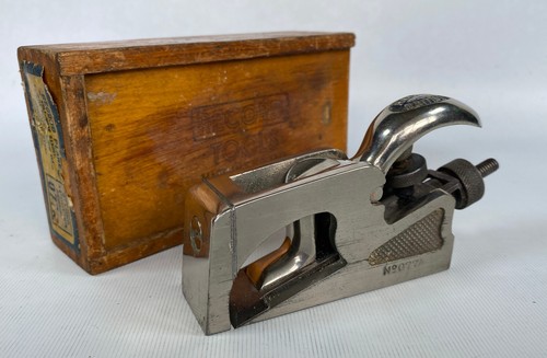 Vintage Record Plane No 077A Bull Nose Rabbet Carpentry Planer & Wooden ...