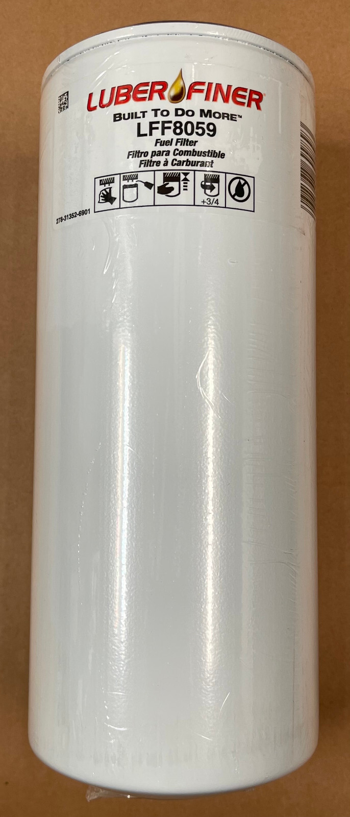 LUBER-FINER LFF8059 - Fuel filter cross reference