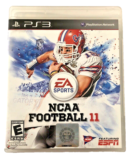NCAA Football 11 Sony Playstation 3 PS3 Video Game EA Sports 2010 ...