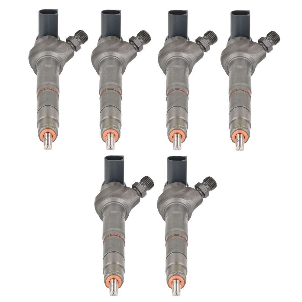 New Bosch Set of 6 Fuel Injectors For BMW F30 F10 F02 F15 328d 535d ...