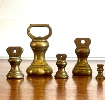 Scales - Brass Bell Weights