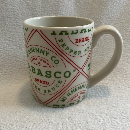 McIlhenny Co. Tabasco Brand Pepper Sauce Coffee Mug Cup - Very Nice ...