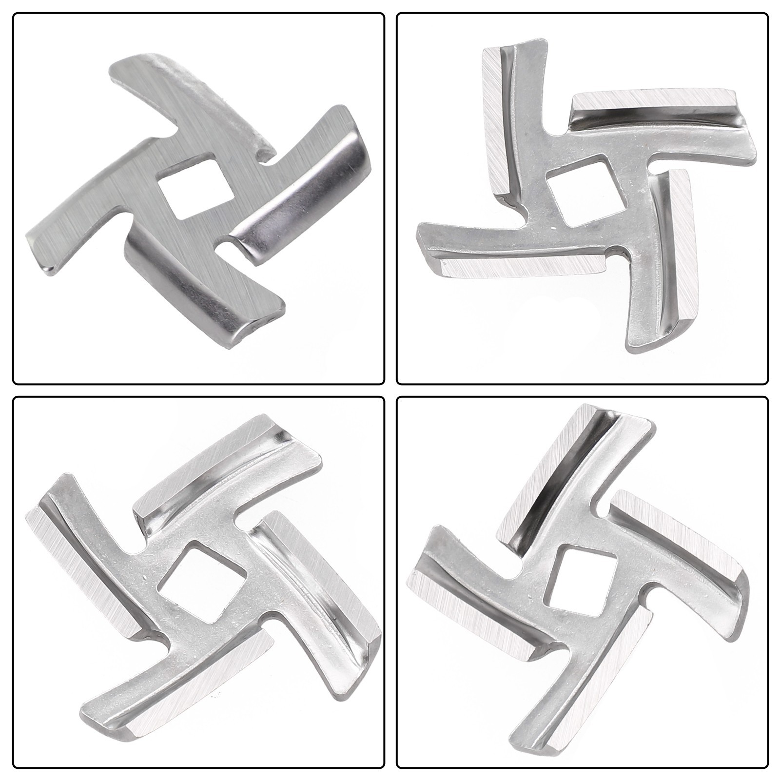 Acier inoxydable Lames Hachoir à viande Trou 8 mm Pour série MGB ...