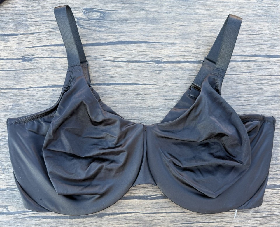 Wacoal Women's Inner Sheen Contour T-Shirt Underwire Bra 853397 Black ...