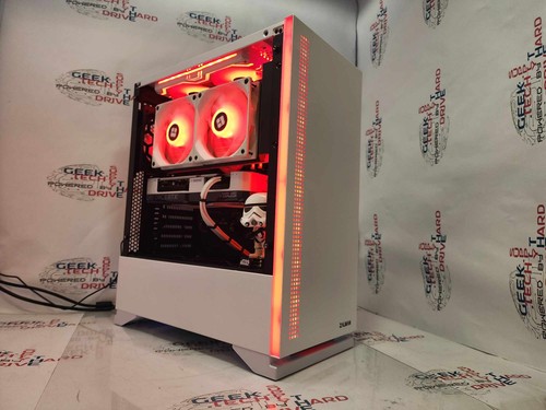 Custom Desktop Gaming PC Computer Ryzen 5 RTX 5070 1tb NVMe 32GB DDR5 AIO White | eBay