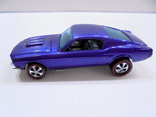 Hot Wheels Redlines Custom Mustang Spectraflame Purple Pro Restoration ...