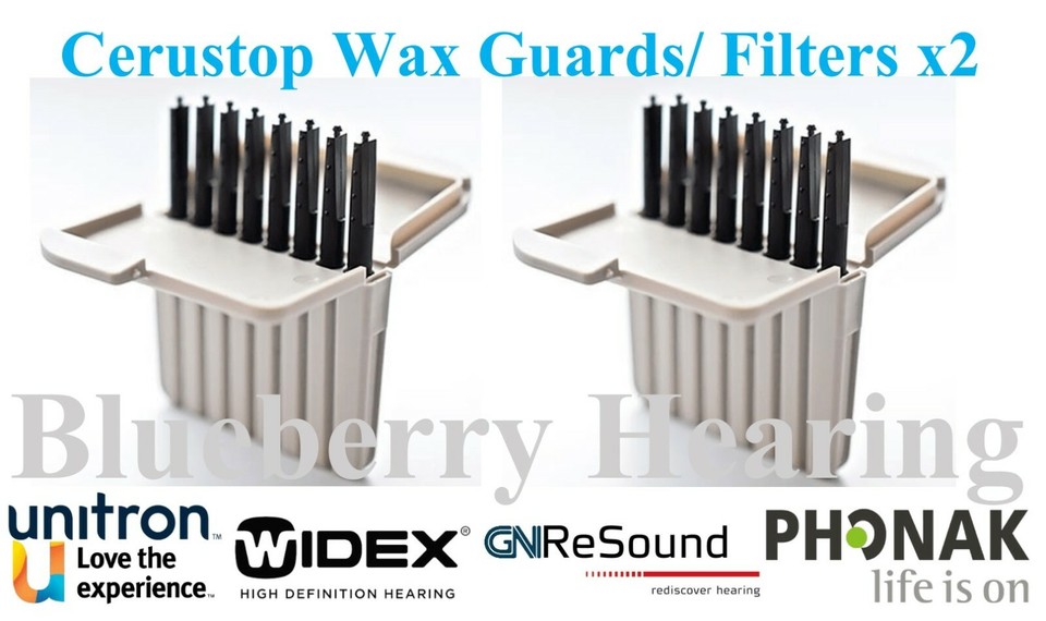 Cerustop Wax Guard Filters for Phonak, Widex, ReSound, Unitron Hearing ...