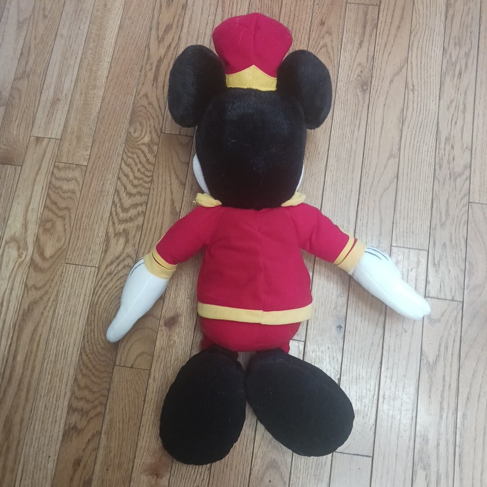 Vintage 1980s band leader Mickey Mouse plush 17" Walt Disney Cartoon ...