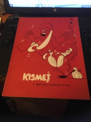 Kismet Theatre Program 1955 CAST: WILLIAM JOHNSON, ELAINE MALBIN, | eBay