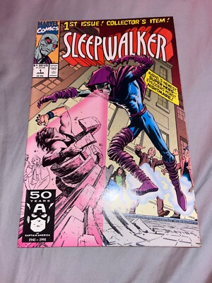 SLEEPWALKER #1 (1991) 1ST APP SLEEPWALKER - 9.4 NEAR MINT (MARVEL) | eBay