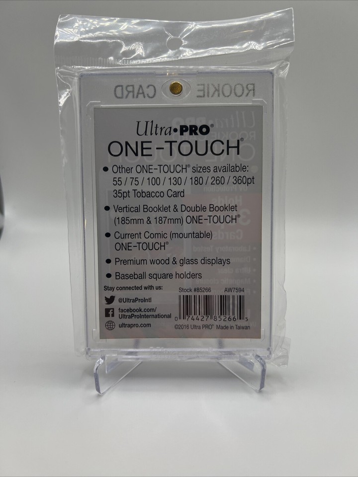 Ultra Pro One-Touch Magnetic Card Holder 35pt Point GOLD ROOKIE UV ...
