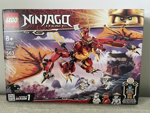 Lego 71753 NINJAGO Fire Dragon Attack Legacy Kai, Zane SEALED | eBay ...