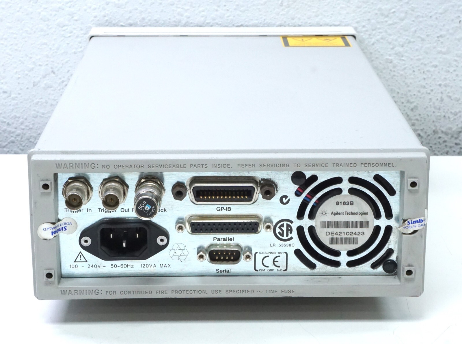 Agilent / Keysight 8163B Lightwave Multimeter Mainframe | eBay