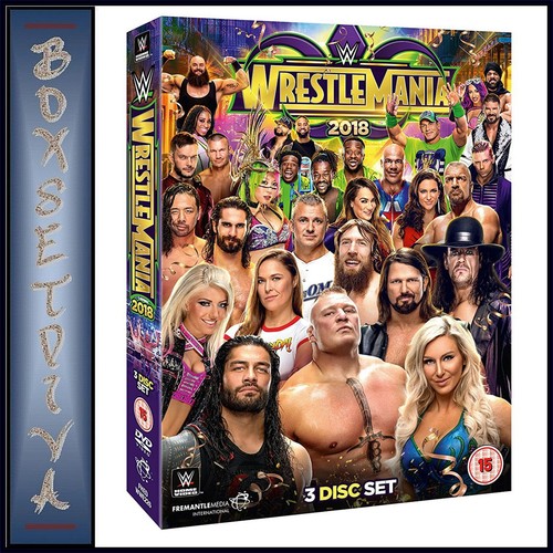 WWE WRESTLEMANIA 34 - 3 DISC SET **BRAND NEW DVD | eBay Australia
