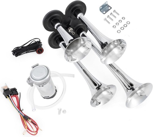 FARBIN air horn 12V 150DB Turck Horn 4 horn super large car horn with ...
