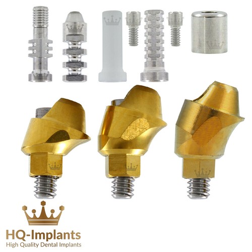 Angular 17° Multi Unit Full Kit Prosthetic Dental Fixture Int Hex ...