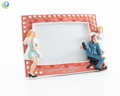Dentist Hygienist Theme Female Decoration Picture Frame Dental Office ...