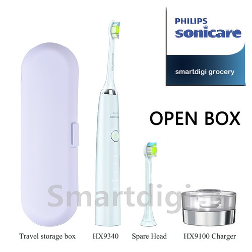 Philips Sonicare DiamondClean Sonic electric toothbrush HX9340 HX939W w ...