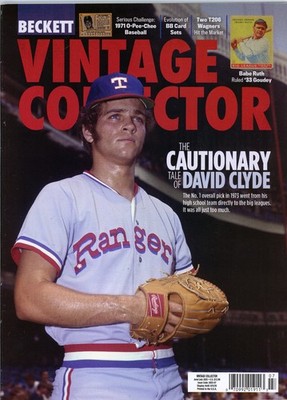 Beckett Vintage Collector Price Guide Magazine June/July 2025 David ...