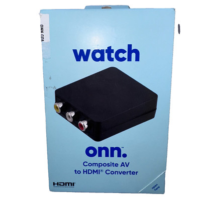 Watch Onn Composite AV To HDMI Converter | eBay