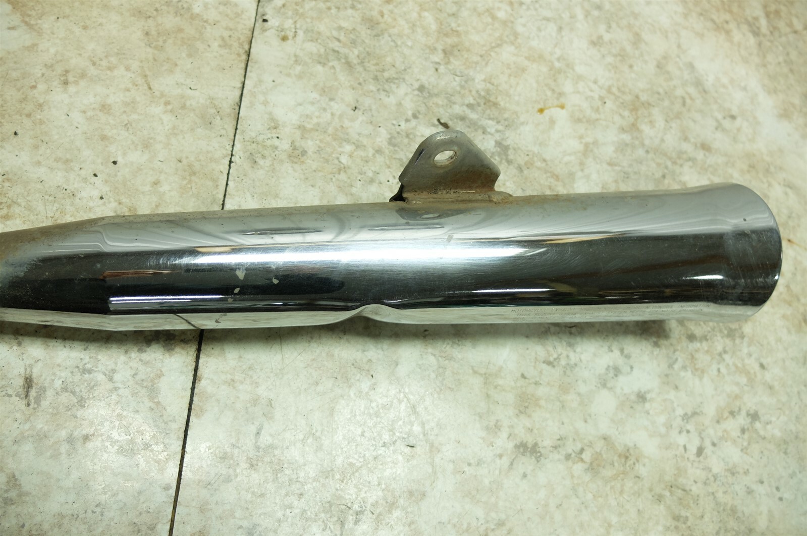 85 Suzuki GS 550 L GS550 GS550L left side muffler pipe exhaust | eBay