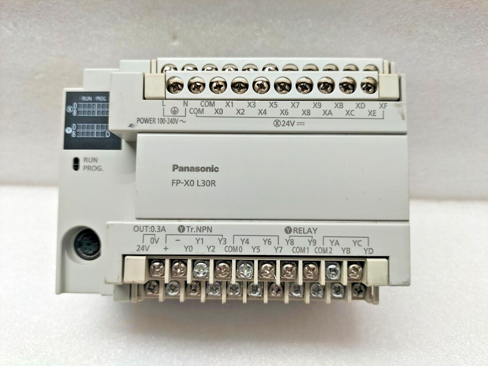 PANASONIC FP-X0 L30R CONTROL UNIT AFPX0L30R-F | eBay