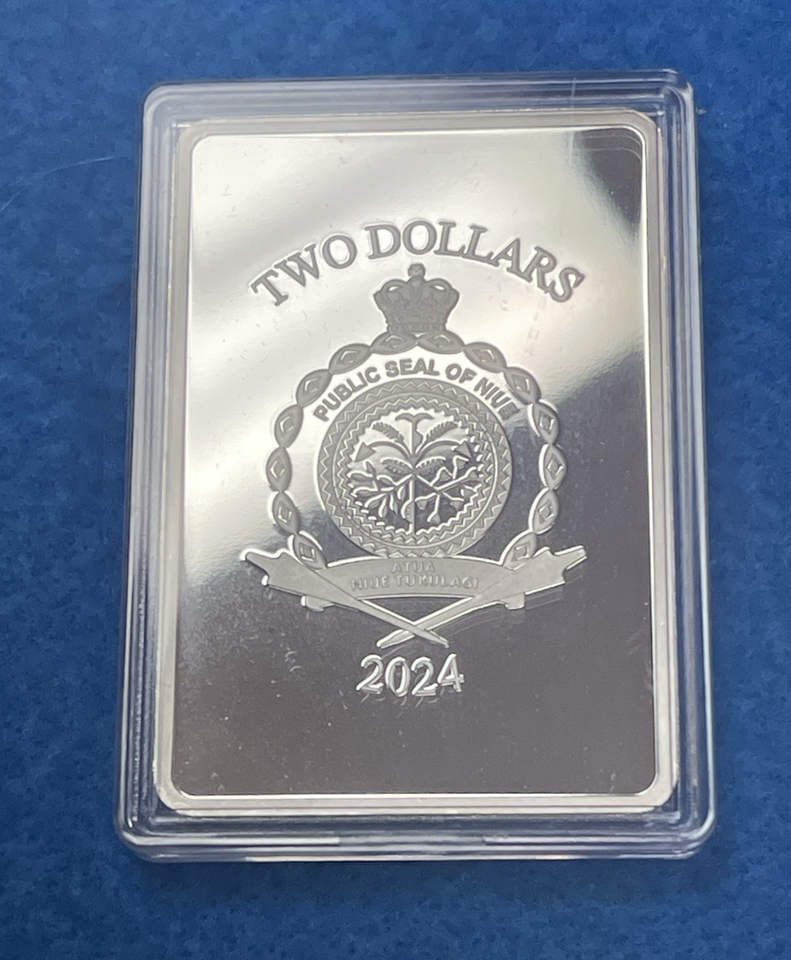 2024 Disney Nightmare Before Christmas Jack Skellington 1 oz Silver Bar ...