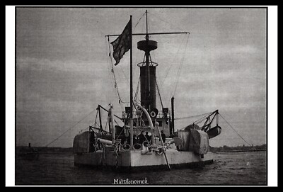 Postcard USS Miantonomah BM-5 | eBay