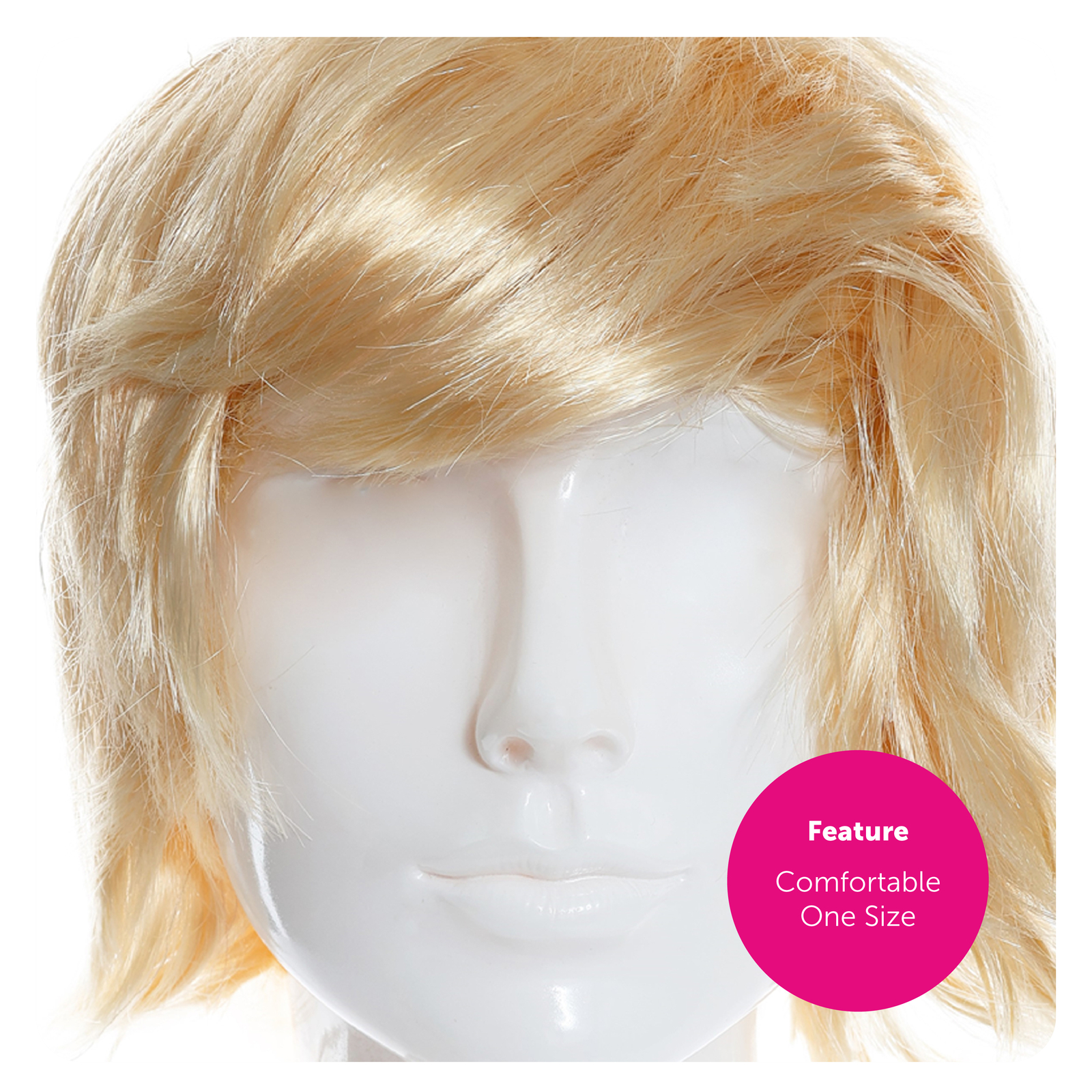 BORIS JOHNSON WIG UK POLITICIAN TOUPEE HAIR FUNNY FANCY DRESS COSTUME ...