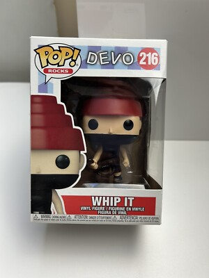 Funko POP! Rocks DEVO Whip It with whip #216 | eBay