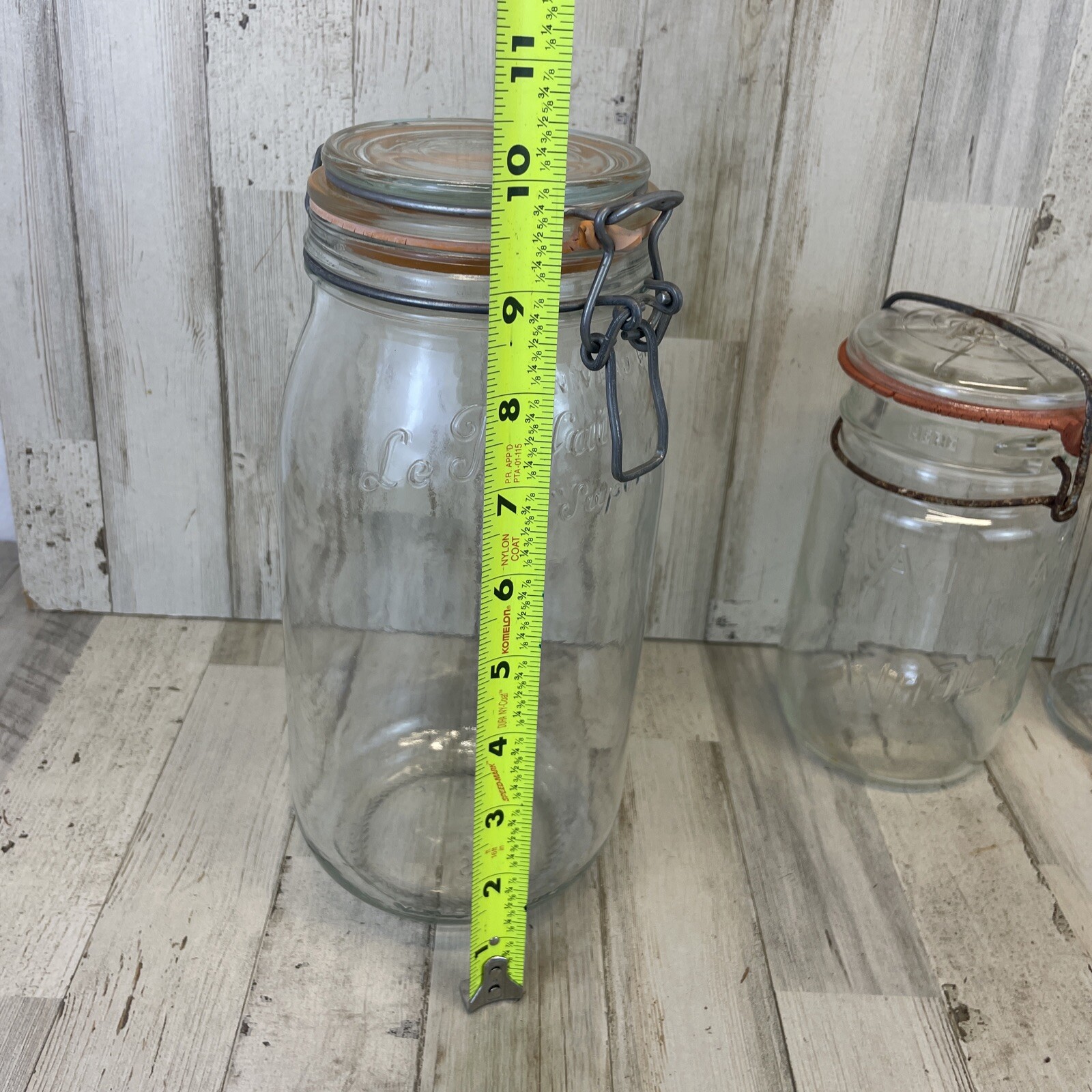 LE PARFAIT SUPER Atlas Wholefruit Wheaton Glass Jars Kitchen Decor ...