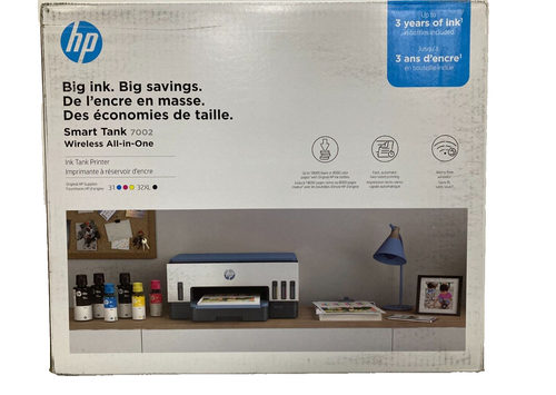 HP Inkjet Printer Smart Tank All-in-One Inkjet Printer 7002, 28B50A | eBay
