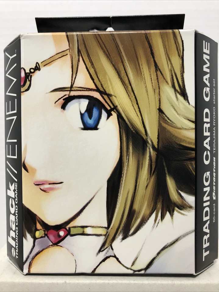 dot .hack ENEMY 60-card Distortion Terajima Ryoko Starter Set Trading ...